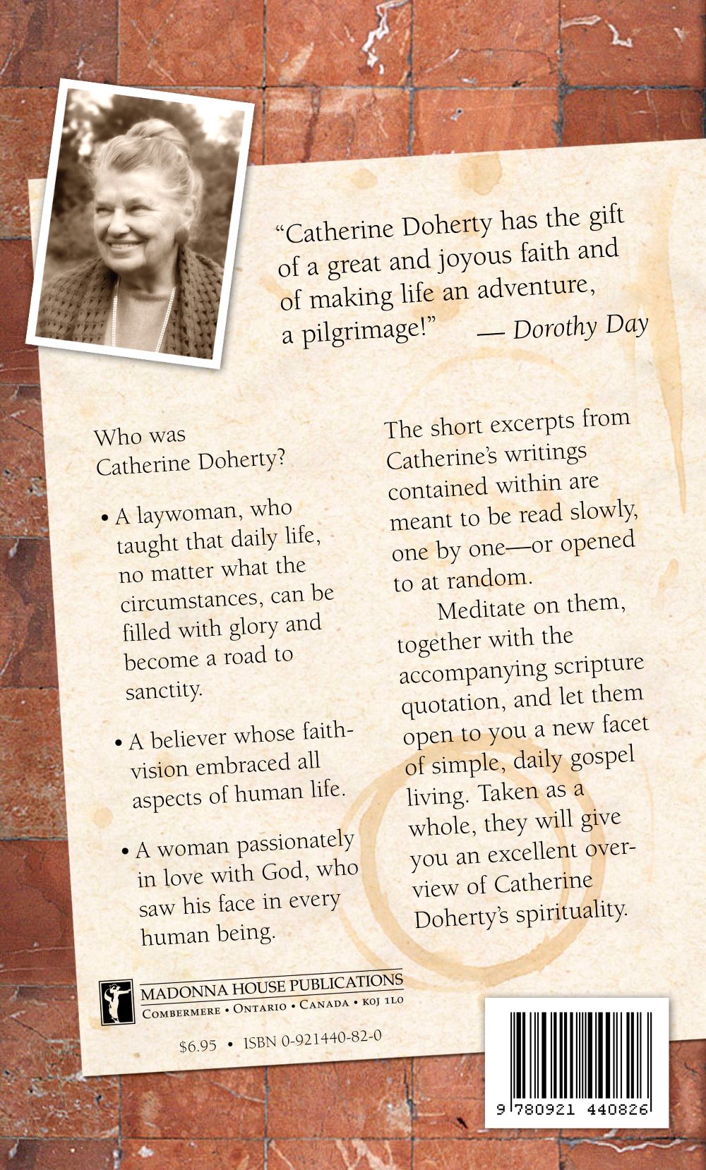 God in the Nitty-Gritty Life - Catherine Doherty – Madonna House ...